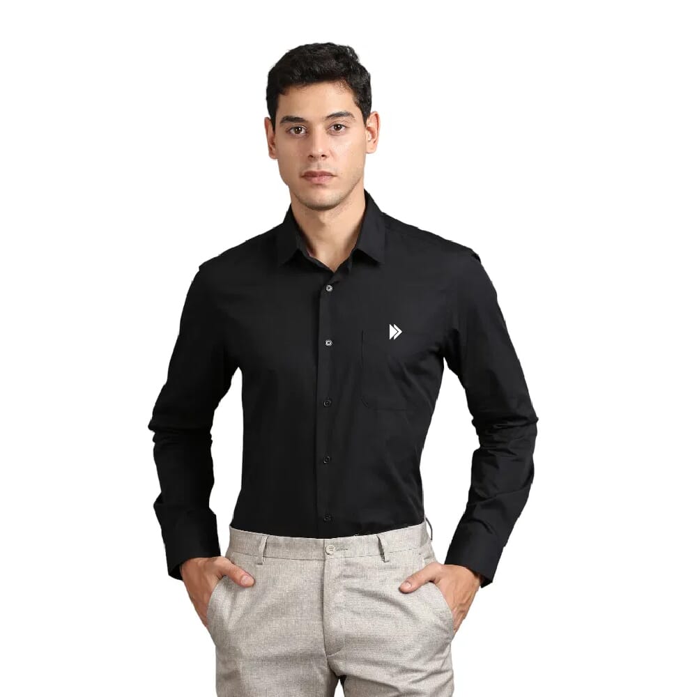 Rare Rabbit Men's Shirt- Black